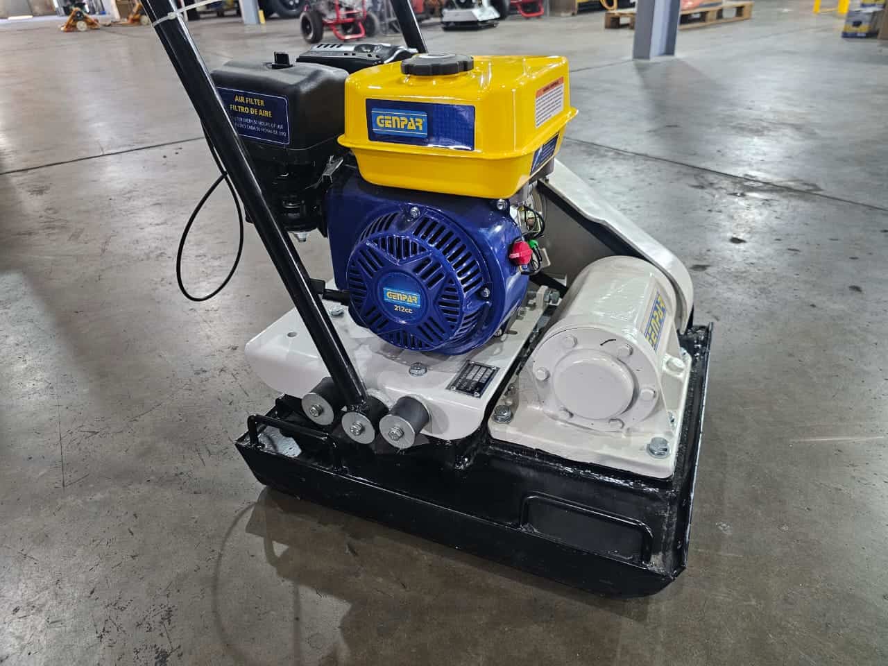 RANA COMPACTADORA DE 90 KG 7 HP GASOLINA - maquinarias.pro